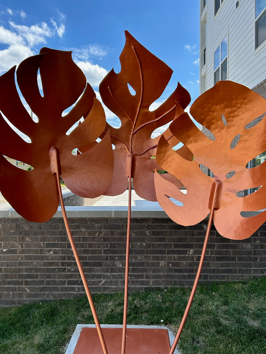 Verdant Elegance Sculpture | Form + Flow Series – Zack Smithey Fine Art